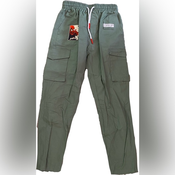 Zaful | Pants & Jumpsuits | Marvel Spiderman Patch Letter Cargo Pants ...